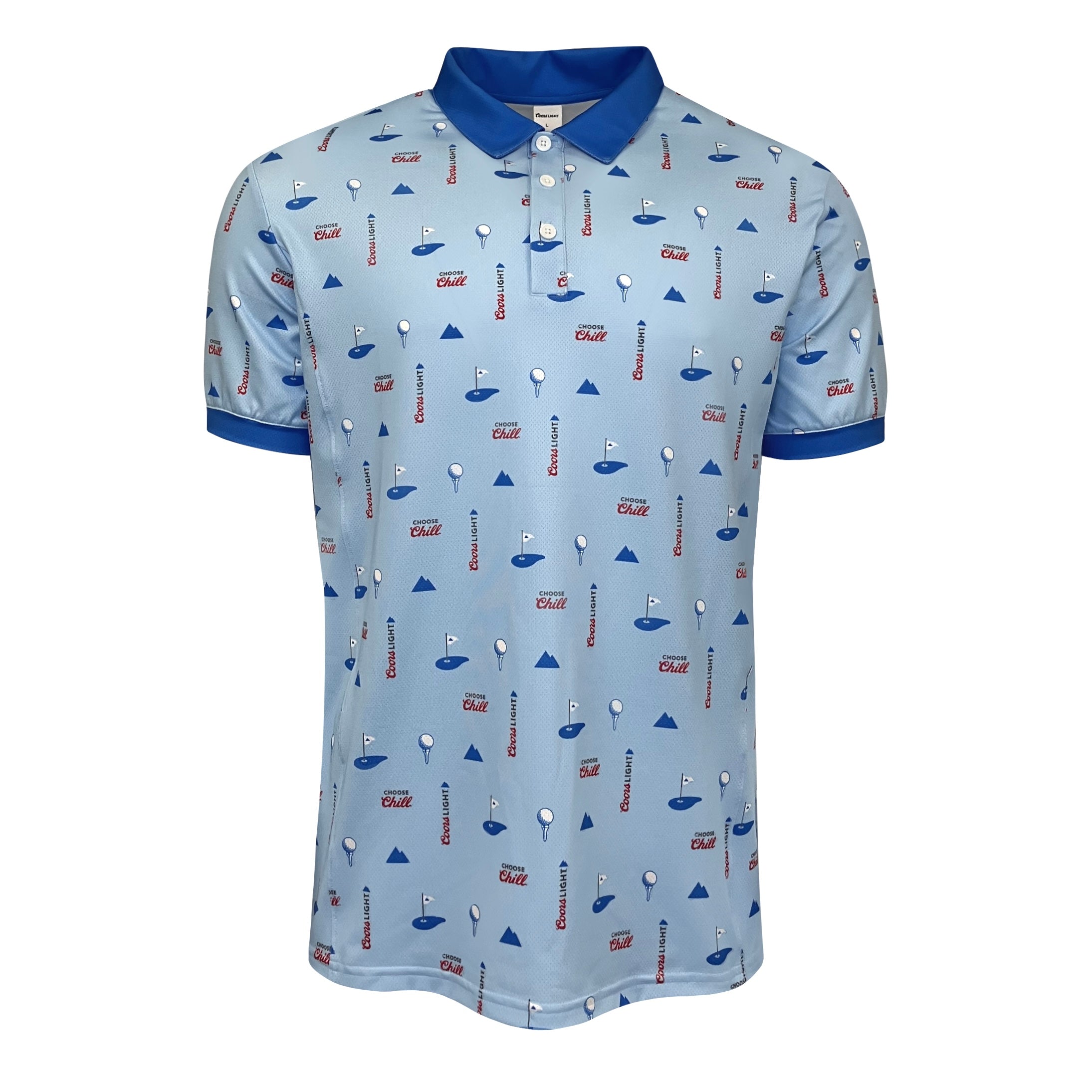Choose Chill Golf Polo – Coors Light Shop
