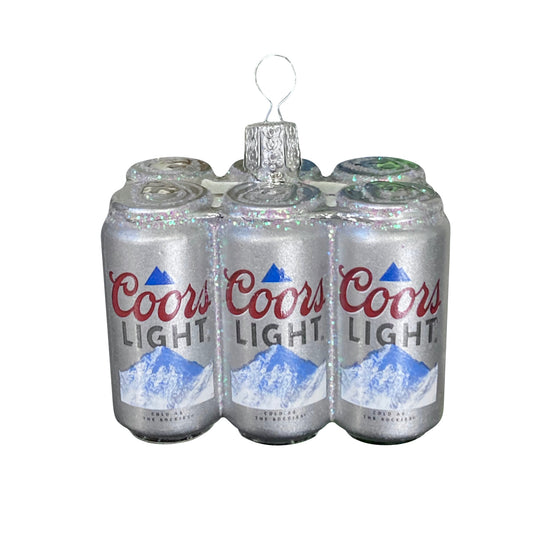 6-pack Cans Ornament – Coors Light Shop